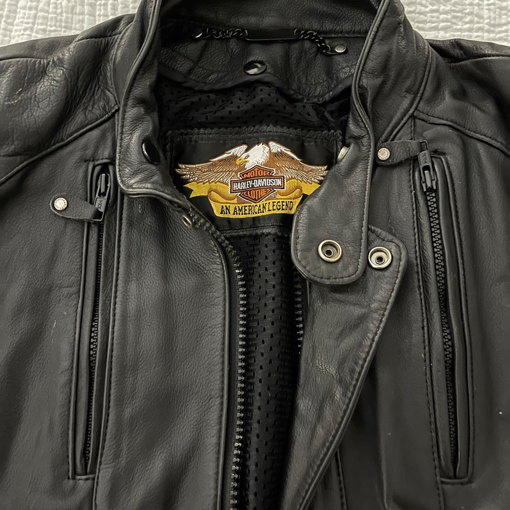 Harley Davidson Leather Jacket - Gem